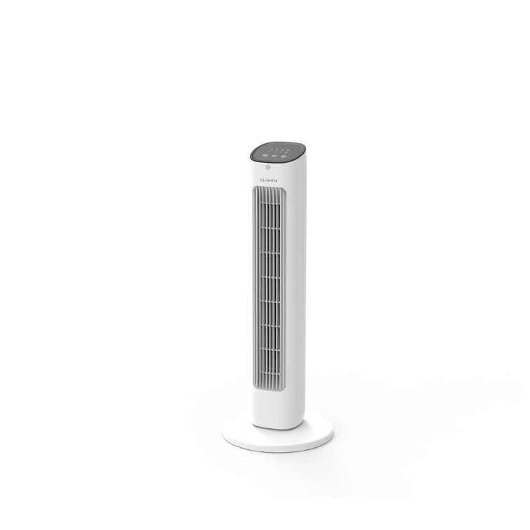 Climatik 32-inch Tower Fan Quiet Oscillation, 3 Speed Settings, Remote ...