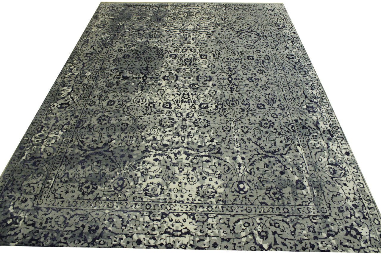 Isabelline Rutgers One-of-a-Kind 10.2x14.3 Area Rug Blue | Wayfair