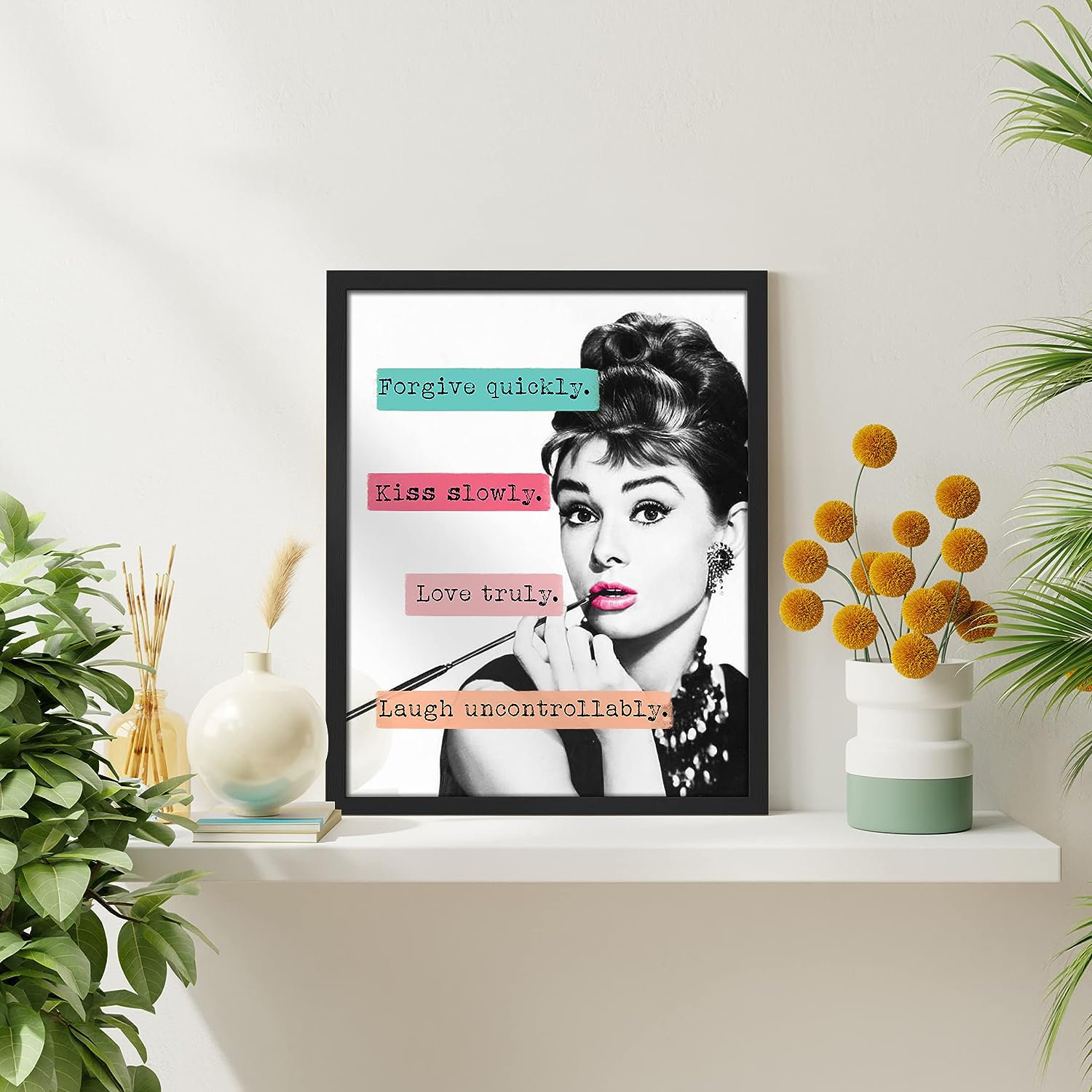 Framed Audrey Hepburn Posters