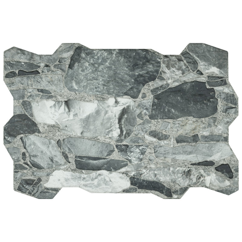 Merola Tile Rambla 15" x 23" Porcelain Stone Look Wall & Floor Tile ...