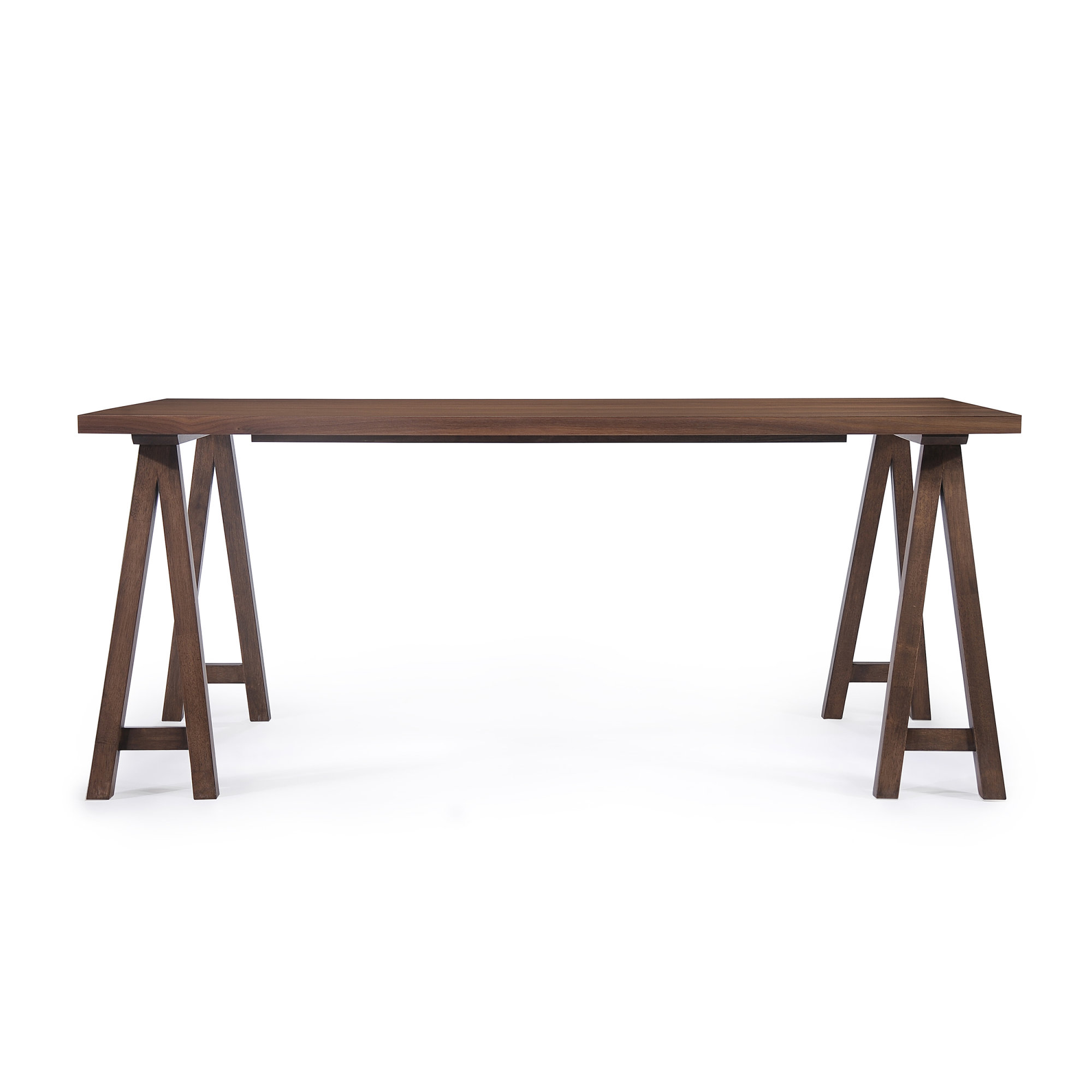 August Grove® Durable Solid Wood Dining Tables, Rustic Farmhouse Style ...