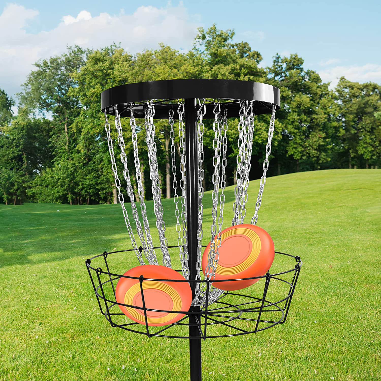 REDCAMP Disc Golf Basket Set with carry bag | Wayfair