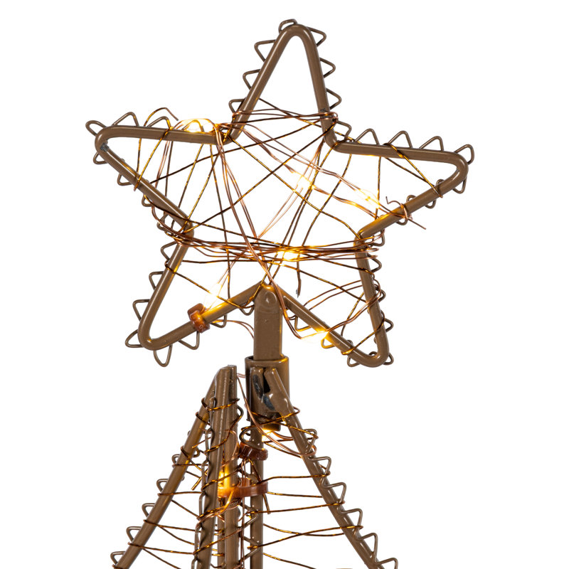 The Holiday Aisle® 16 in. High Battery Operated Foldable Lighted ...
