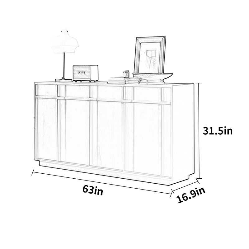 DineElegance.r Nordic modern simple sideboard cabinet - Wayfair Canada