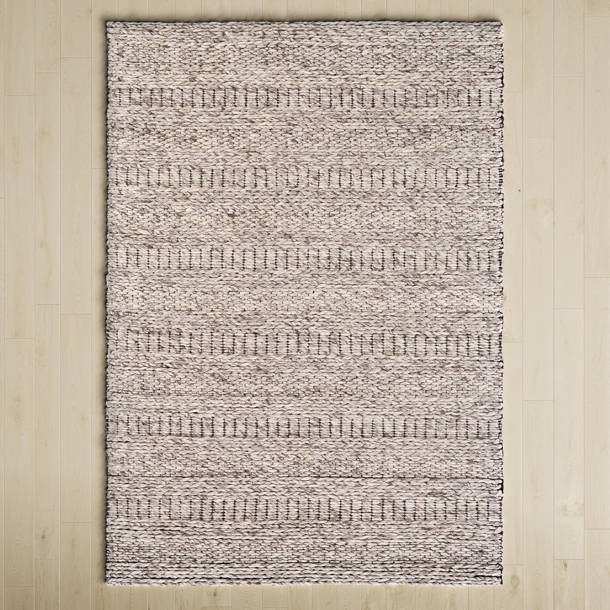 Birch Lane™ Orion Hand Loomed Wool Geometric Rug & Reviews | Wayfair