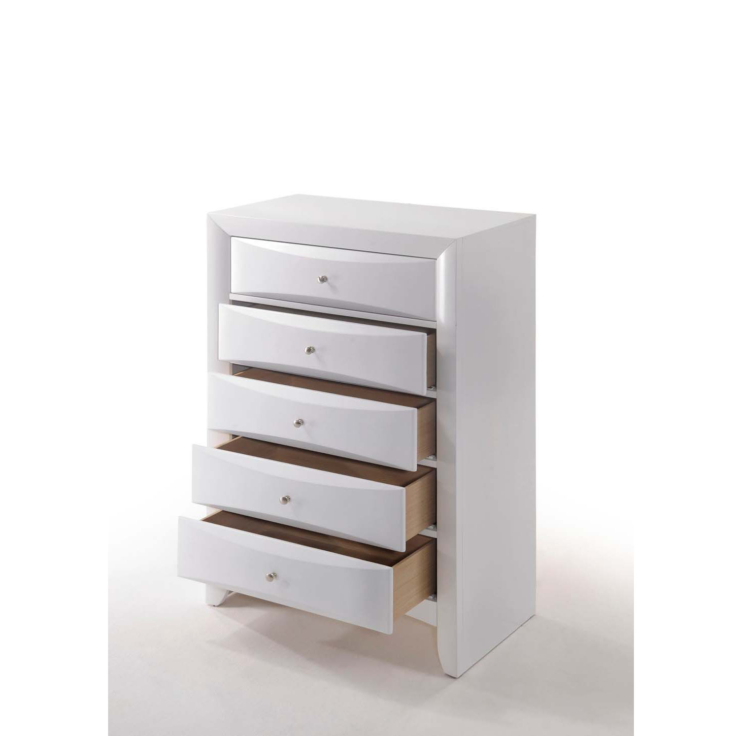 Latitude Run® 5 Drawer Chest With Flared Square Legs | Wayfair