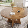 Gracie Oaks 47 Inch Round Dining Table & Reviews | Wayfair