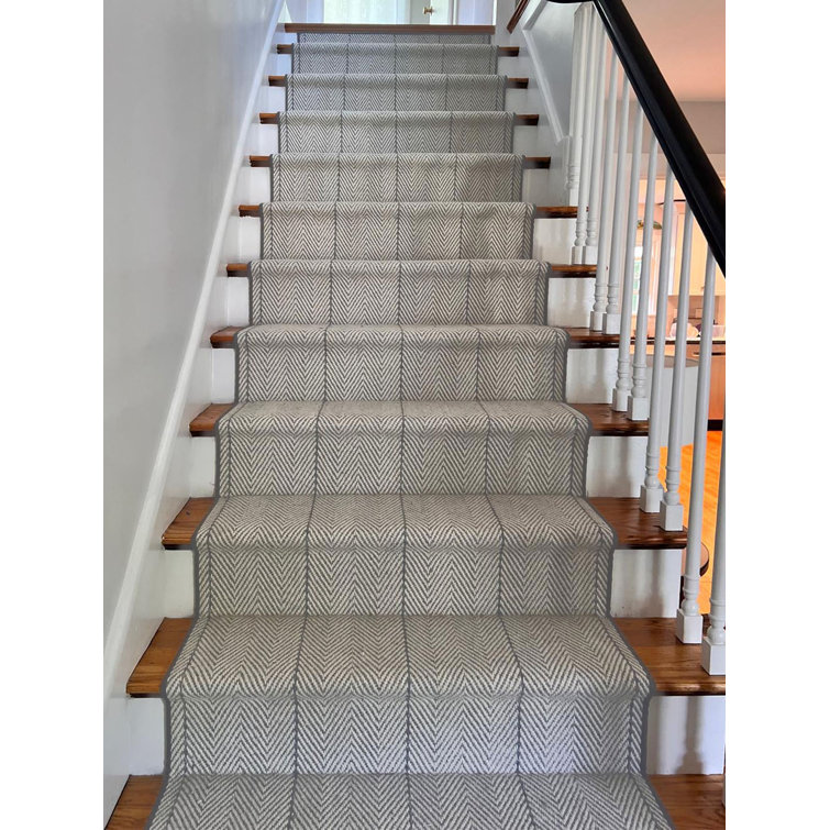 Hokku Designs Custom Multi Size Stair Runner Handmade Wool Rug | Wayfair