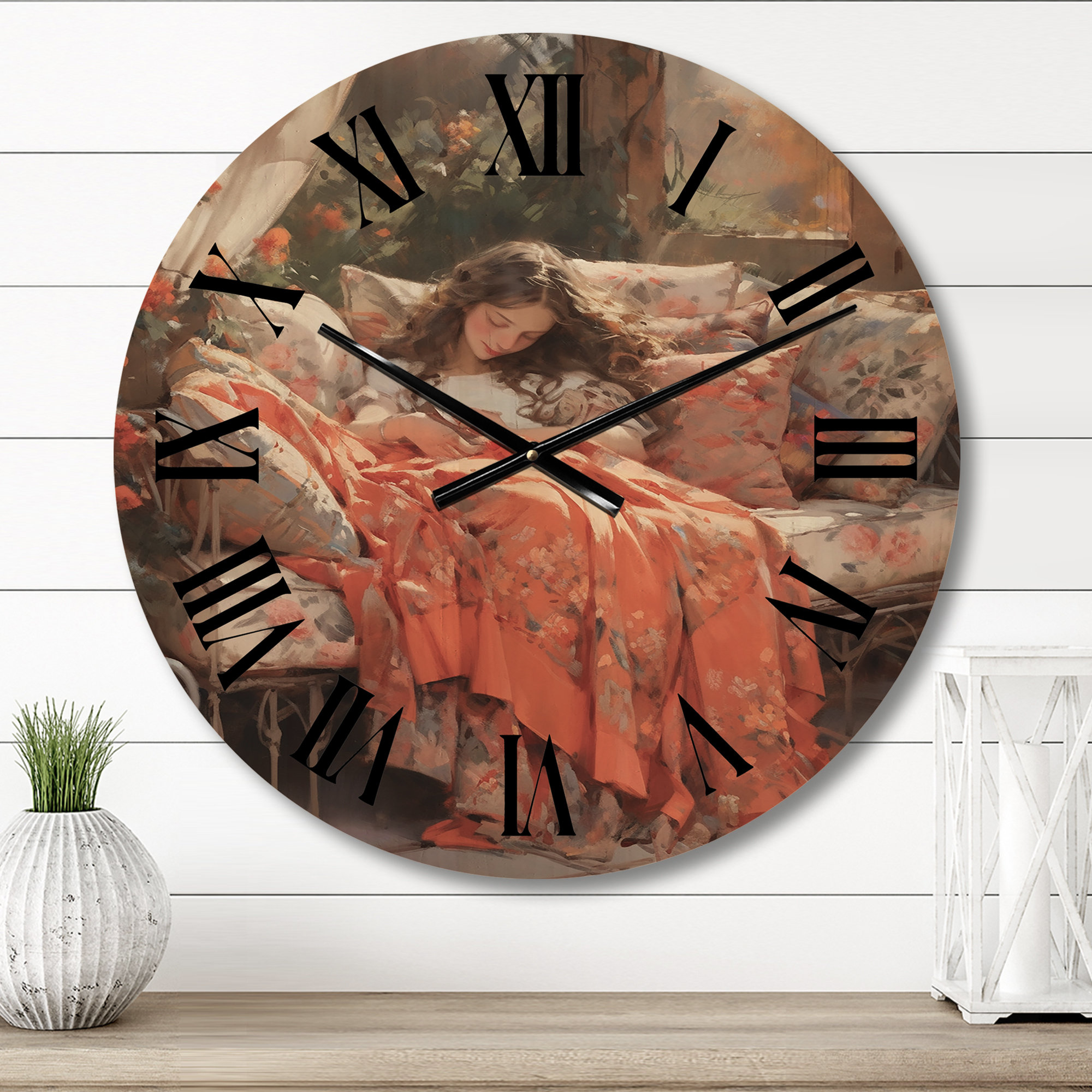 East Urban Home Impressionistic Portrait Dreamy Elegant Woman - Fashion ...