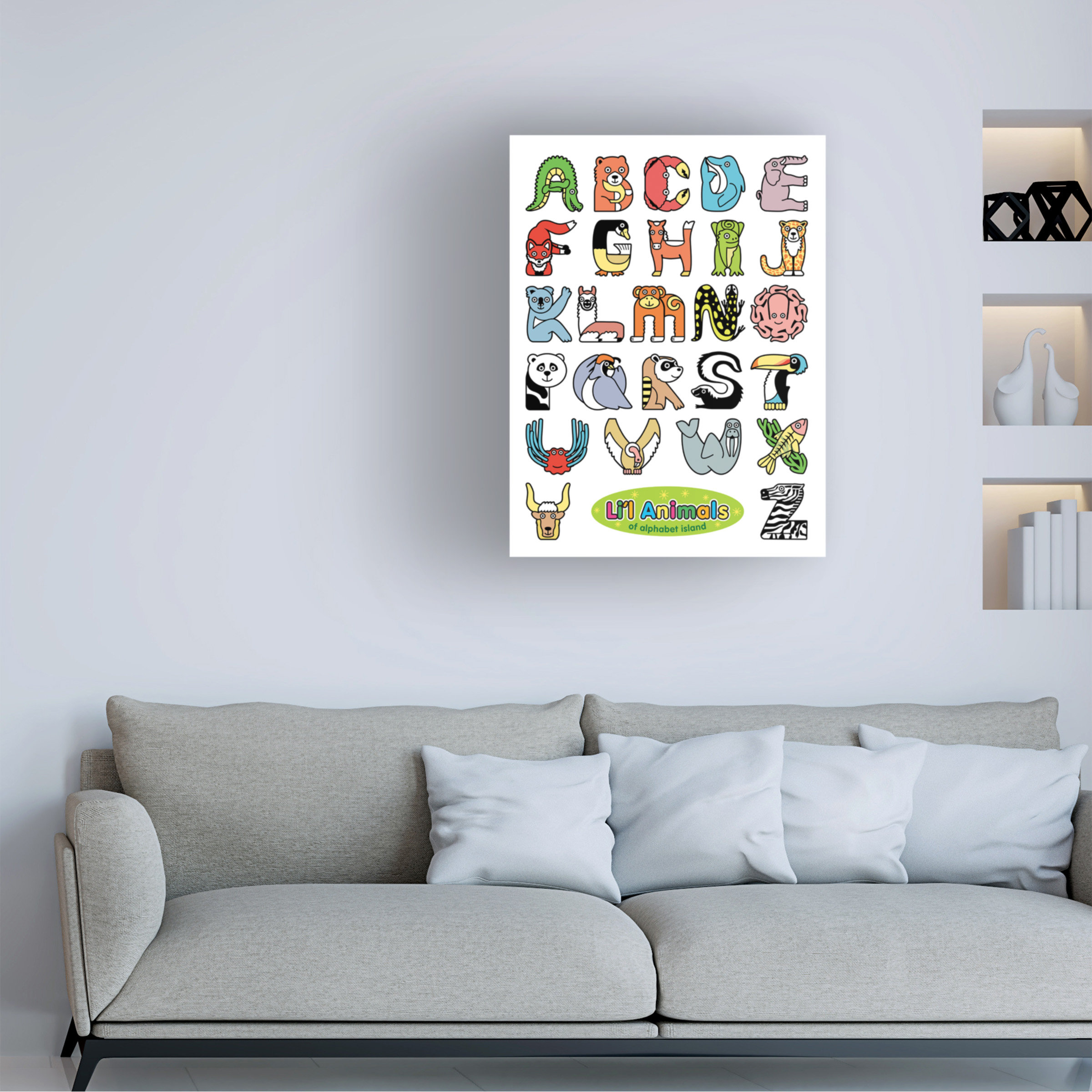 Zoomie Kids Little Animals of Alphabet Island by Ron Magnes - Wrapped ...