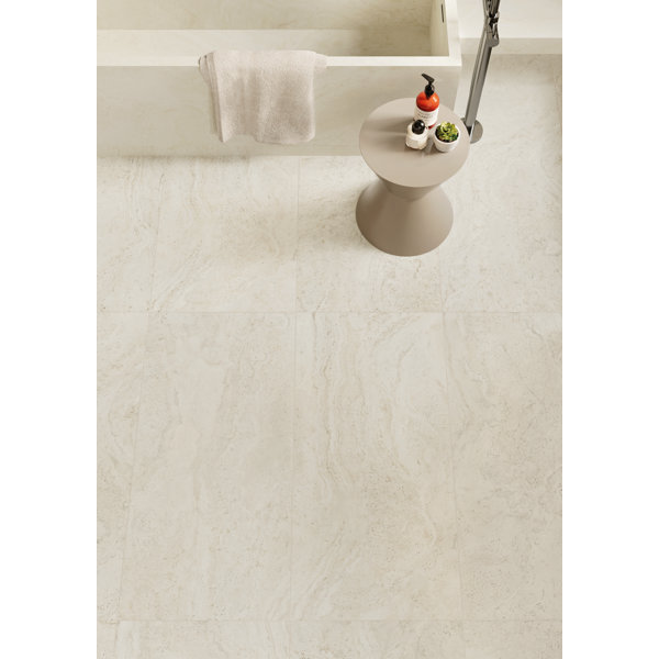 Tile Market Modern Travertine 24"x48" Large Format Stone Look Porcelain ...