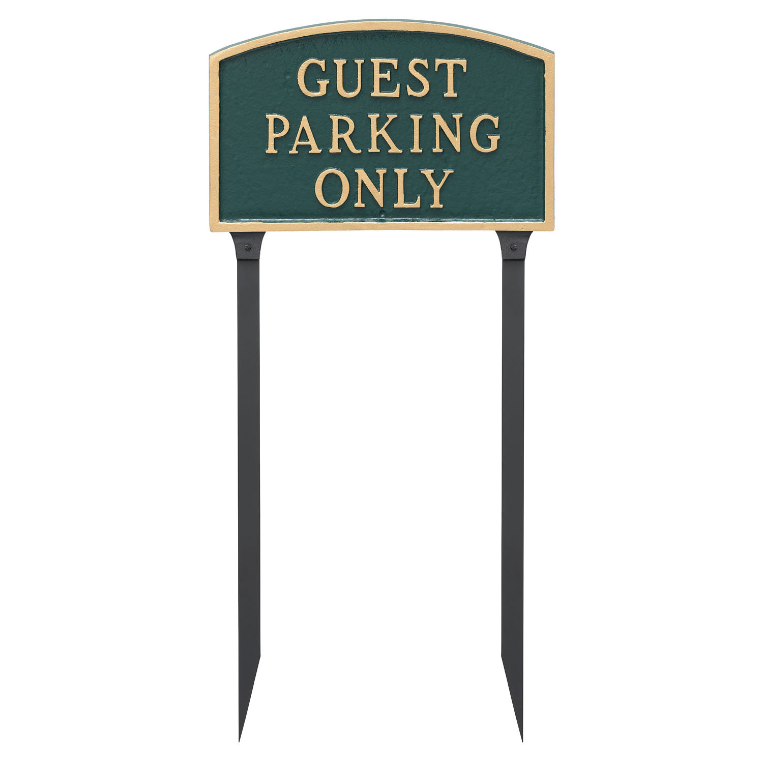 Montague Metal Products Inc. Guest Parking Only Statement Garden Sign ...