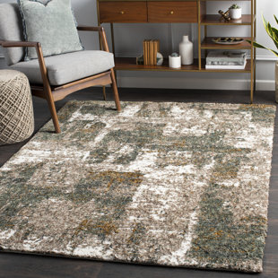Abstract Green Area Rugs You'll Love | Wayfair