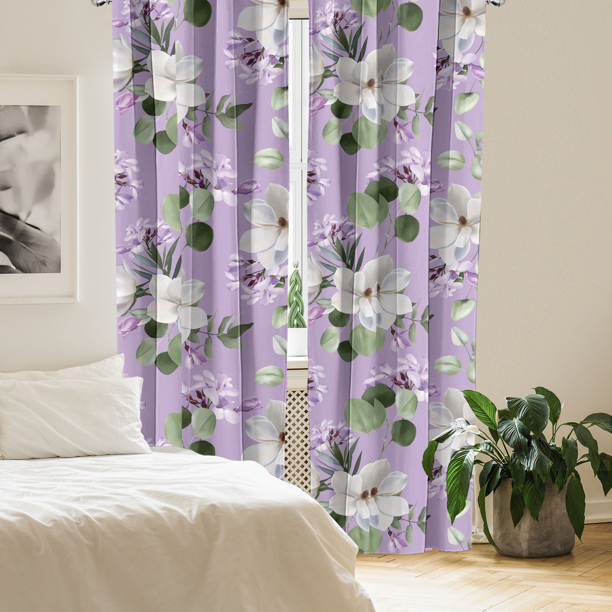 East Urban Home Arville East Urban Home Botanical Curtains Spring ...