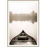 Wendover Art Group Lake Canoe - Shadow Box Print on Paper | Wayfair