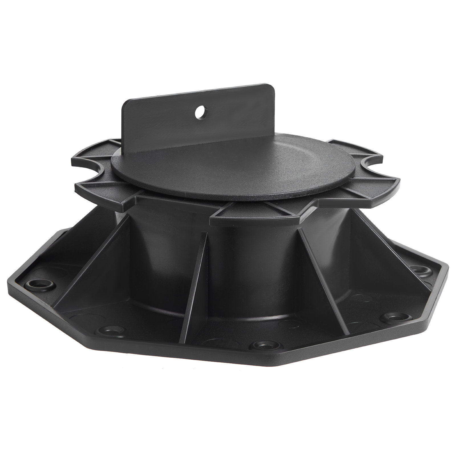 Stellweilan Tessberg 24 Pcs Adjustable Deck Support Pedestal Deck ...