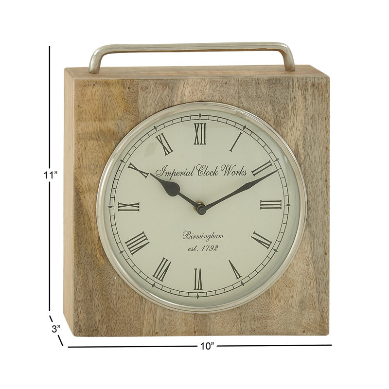 Gracie Oaks Table Clock & Reviews | Wayfair