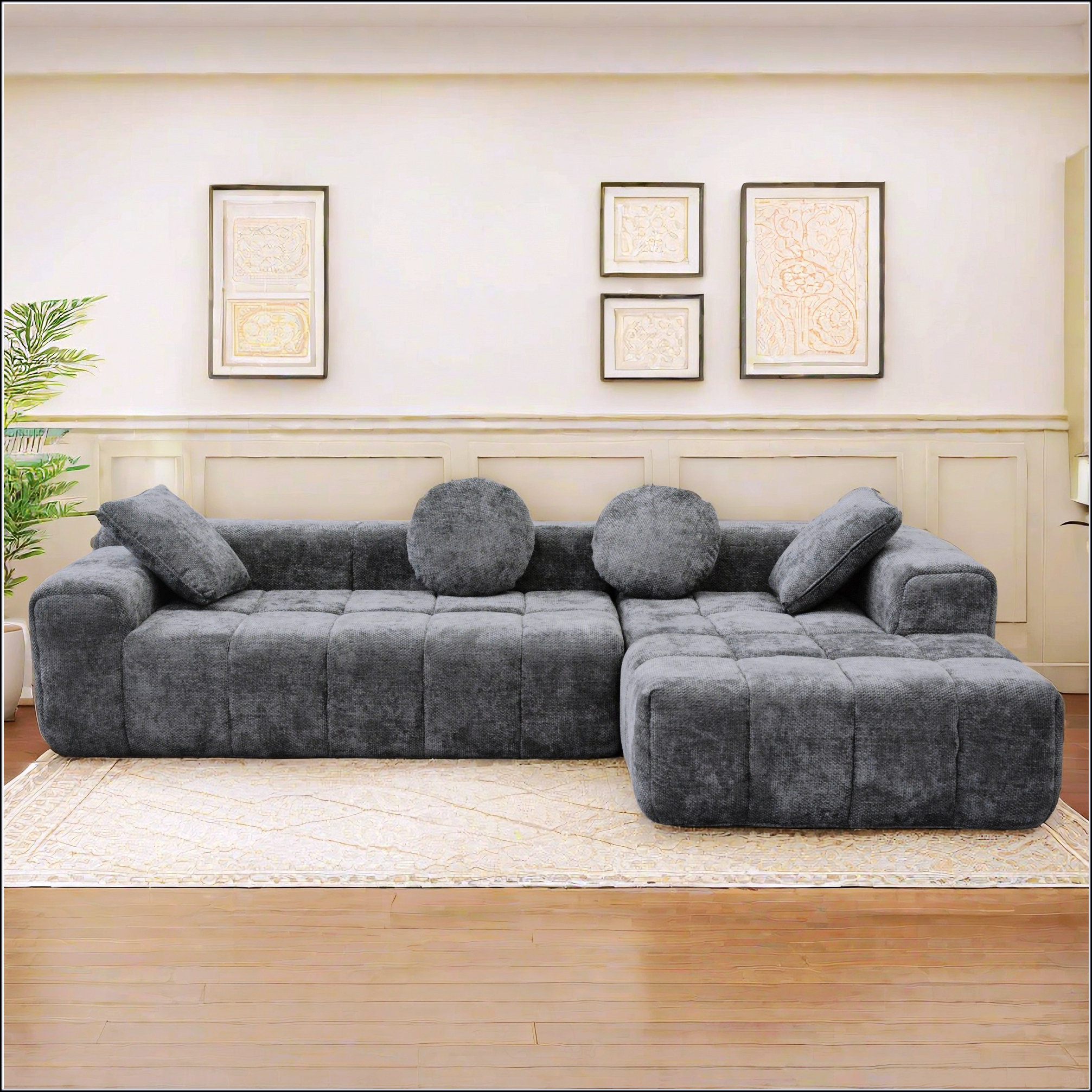 Orren Ellis Modern Modular Compressed Sofa - Wayfair Canada