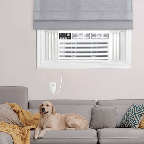 Whirlpool 24,000 BTU 230V Window-Mounted Air Conditioner with Remote ...