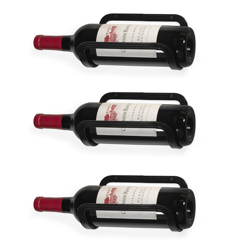 Latitude Run® Harison 3 Bottle Wall Mounted Wine Bottle Rack & Reviews ...