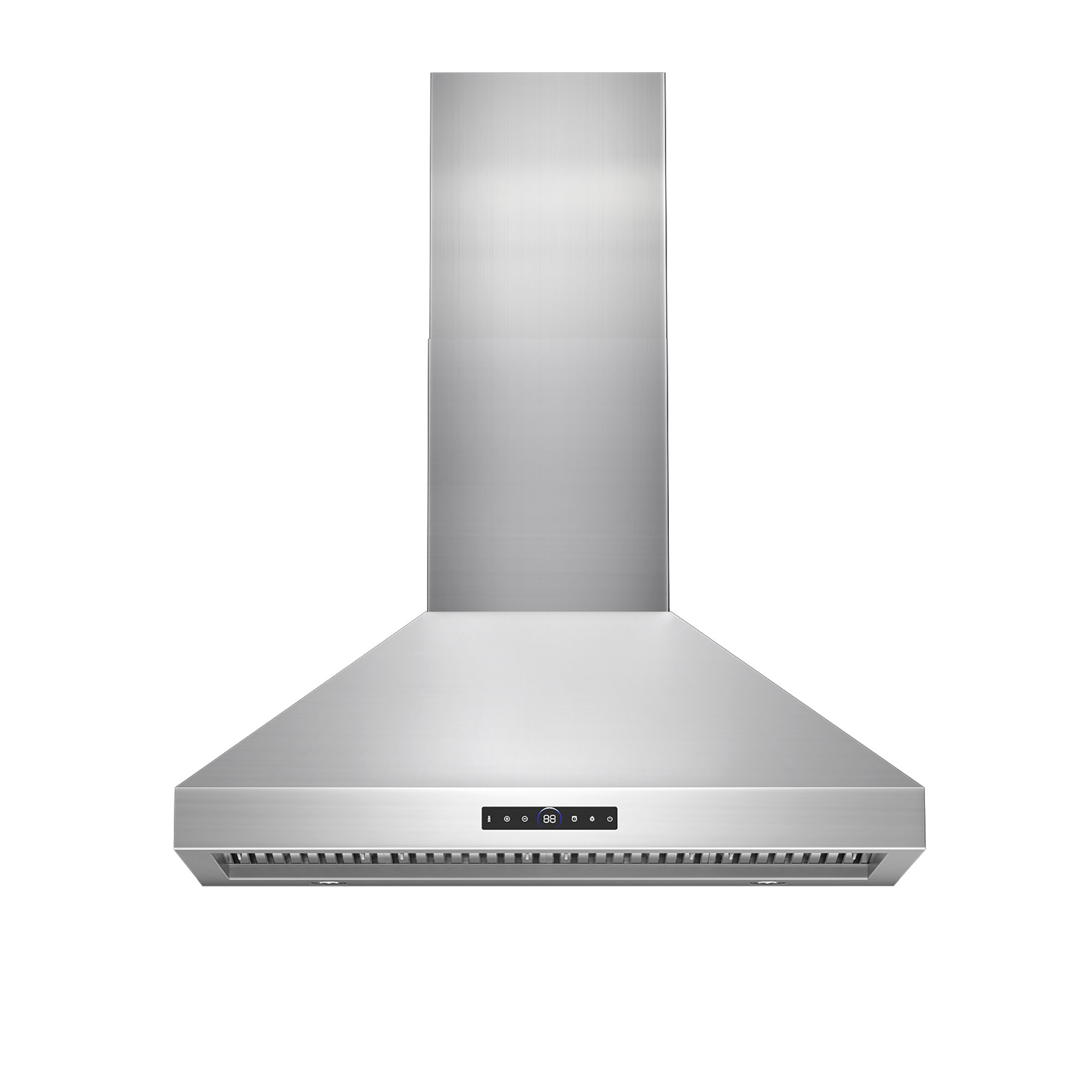 TAZPI 48 Inch Range Hood 1200cfm, 4-speed Wall Mount Range Hood With ...