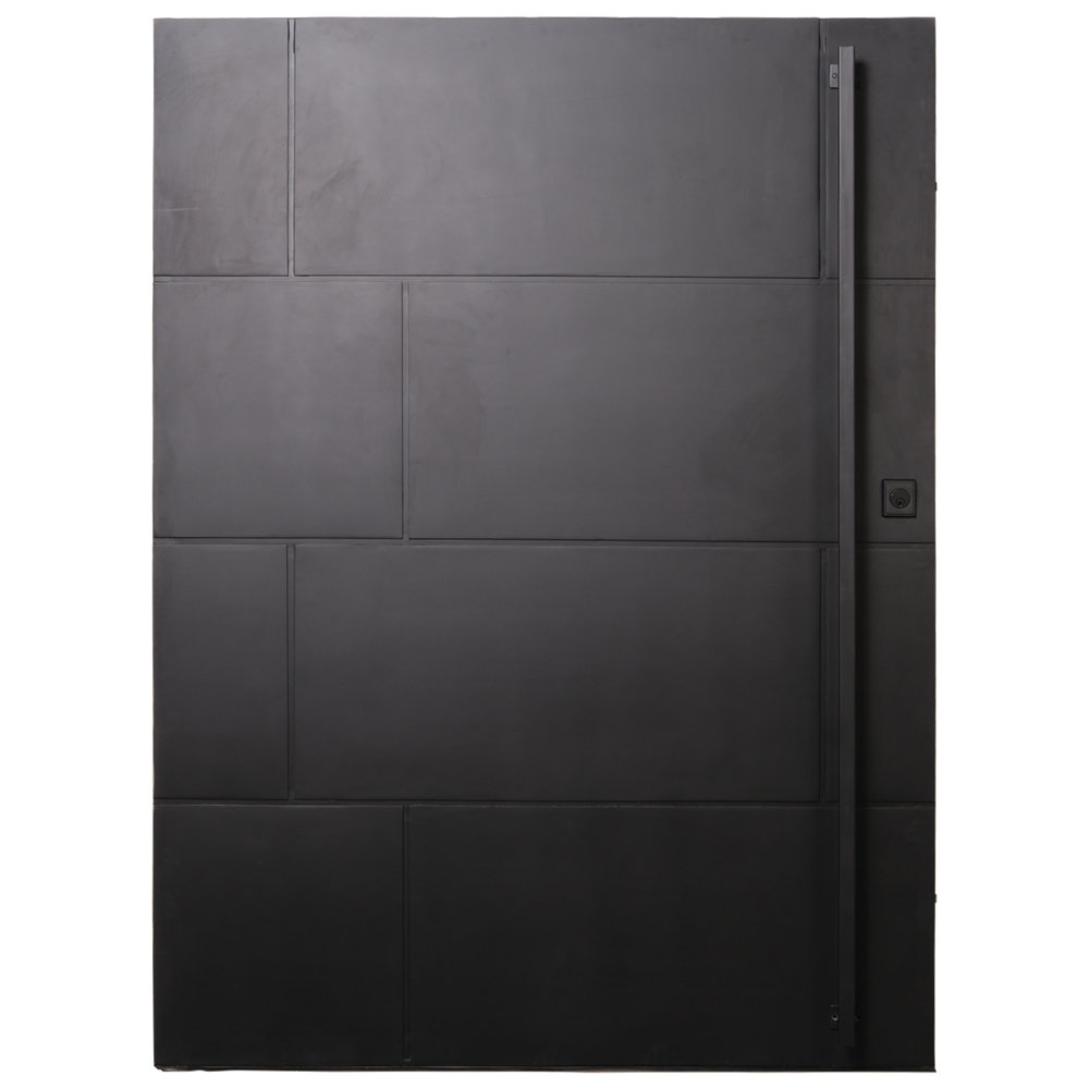 Custom Iron Door Pros Rubix Iron Pivot Door | Wayfair