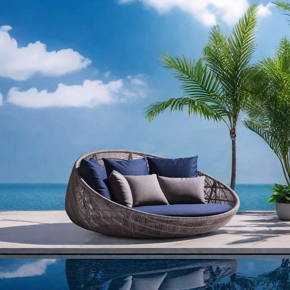 Bayou Breeze Waterproof and sunscreen patio daybed - Wayfair Canada