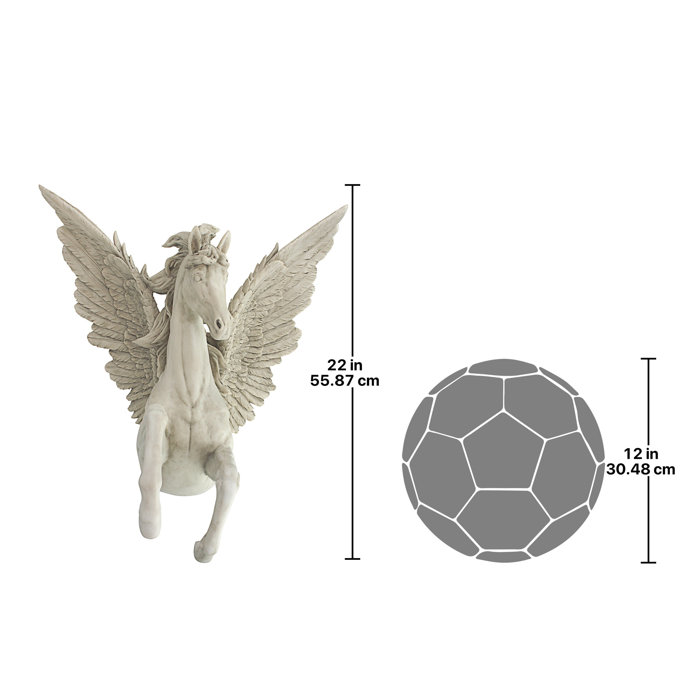 Design Toscano Divine Pegasus Winged Stallion Wall Décor & Reviews ...