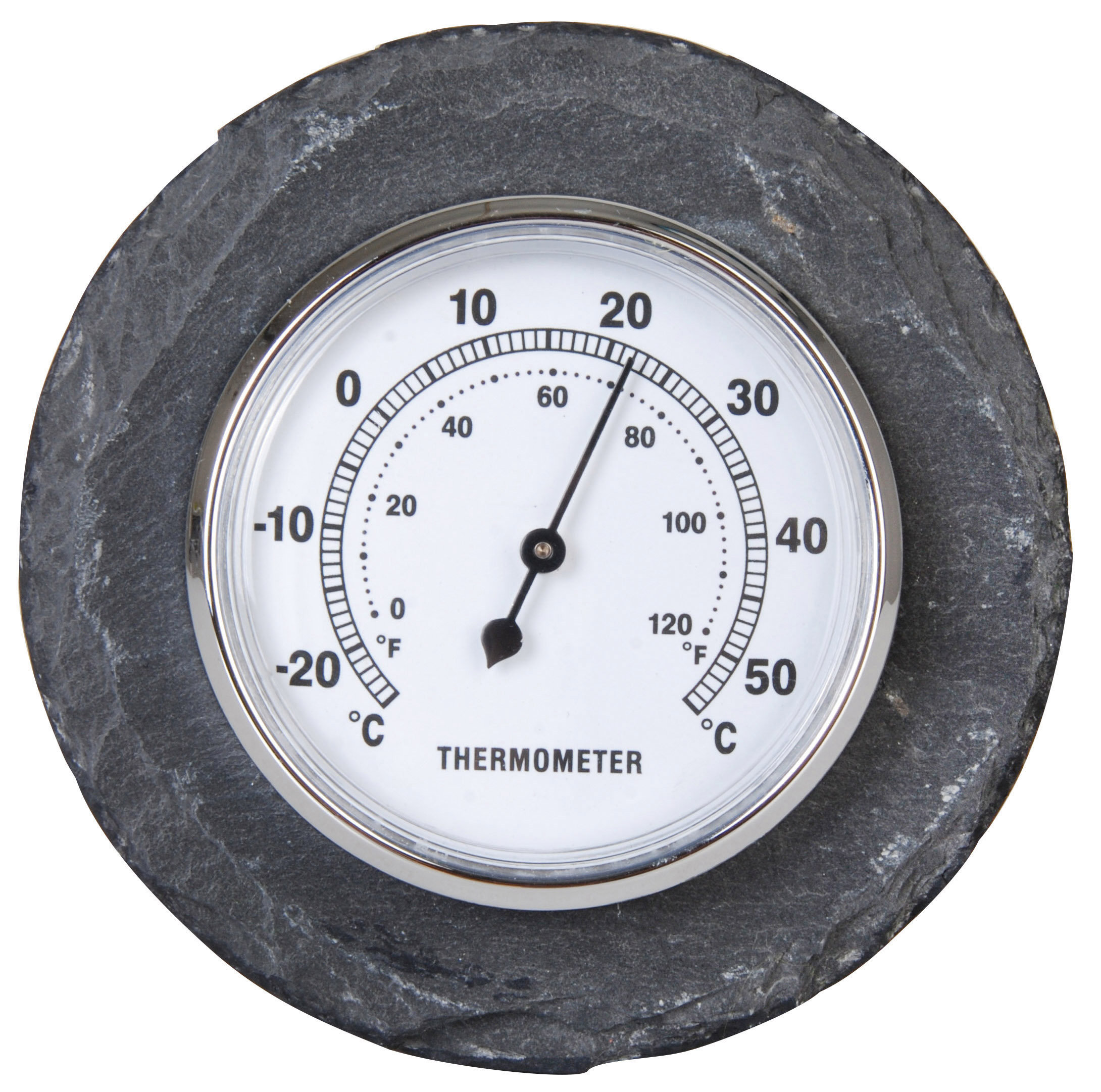 EsschertDesign Round Thermometer Slate | Wayfair