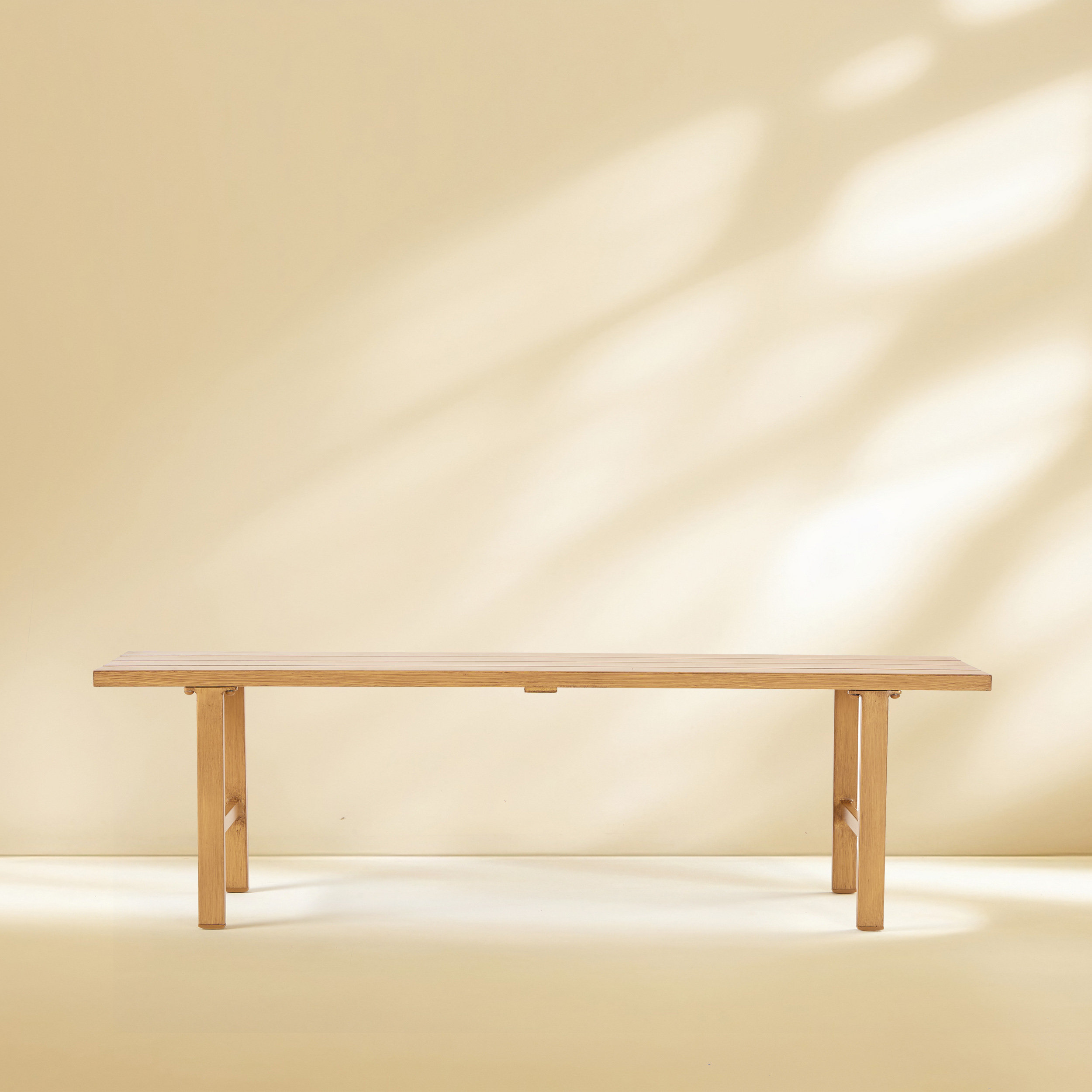 Winston Porter Eongdn Indoor/Outdoor Patio Bench Backless & Reviews ...