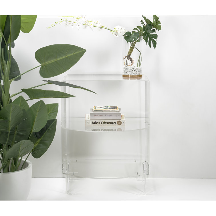 Metro Lane Iolanta Plastic Bedside Table | Wayfair.co.uk