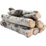 G & R PLUMBING ENTERPRISES, INC. 6PCS Ceramic White Birch Gas Fireplace ...