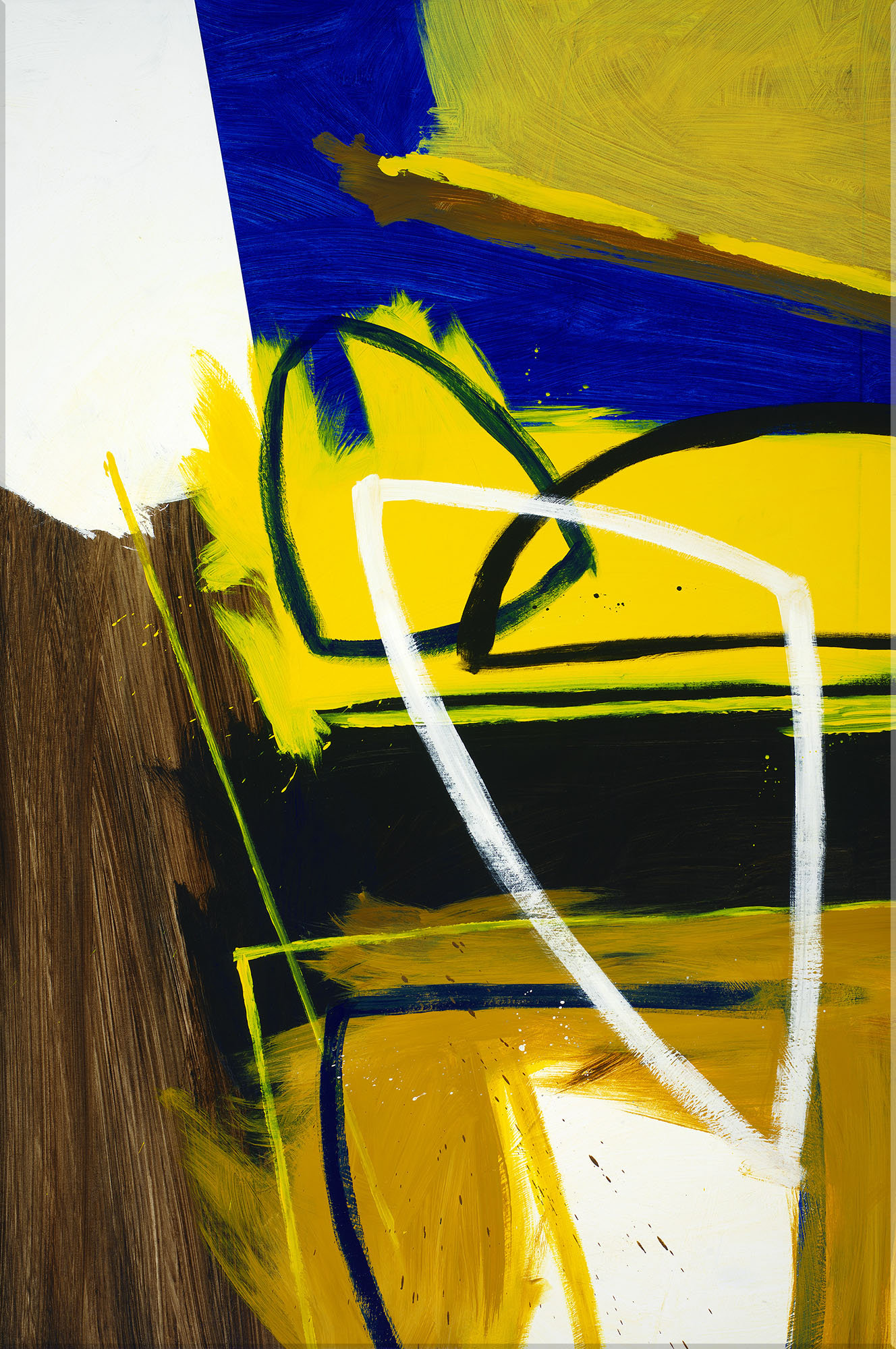 RFA Decor Over the Moon by Larry Laslo - Wrapped Canvas Painting | Wayfair