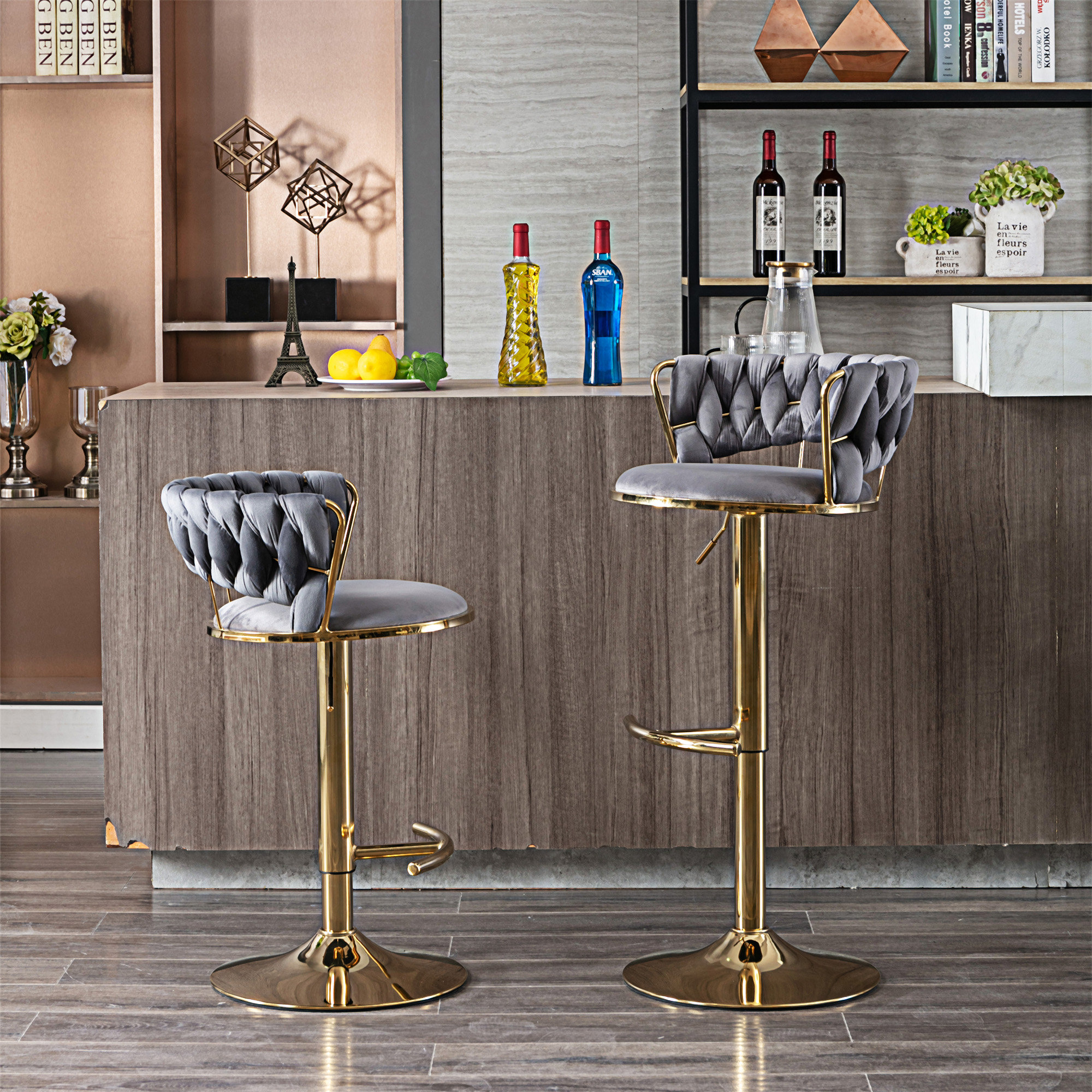 Corrigan Studio® Set Of 2 Bar Stools | Wayfair