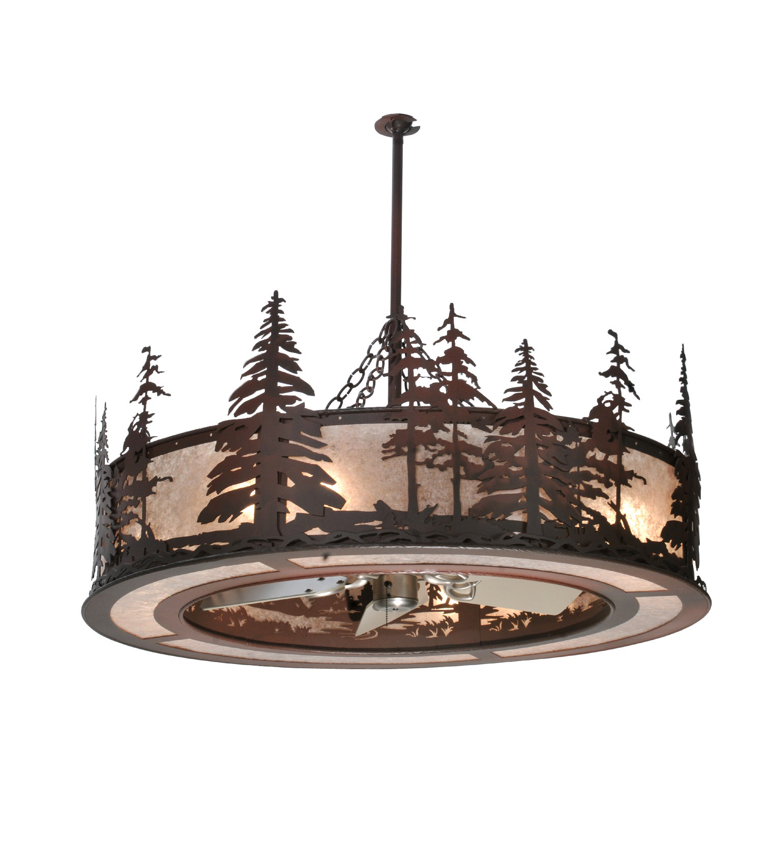 Meyda Lighting 44"w Tall Pines Chandel-Air | Perigold