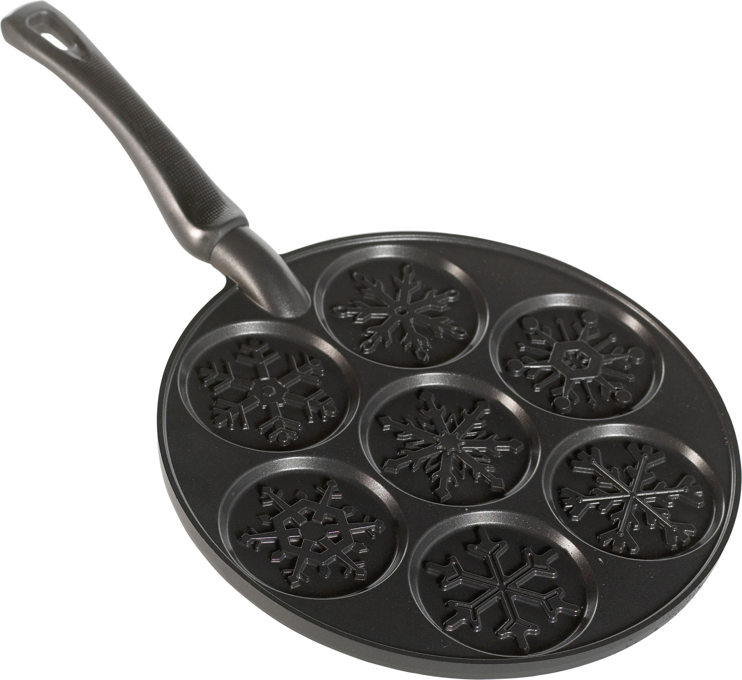 Nordic Ware Breakfast Cookware 17.5" Non-Stick Falling Snowflake ...