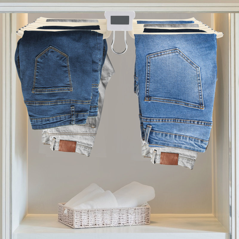 Rebrilliant Metal Wardrobe Pants Rack & Reviews | Wayfair