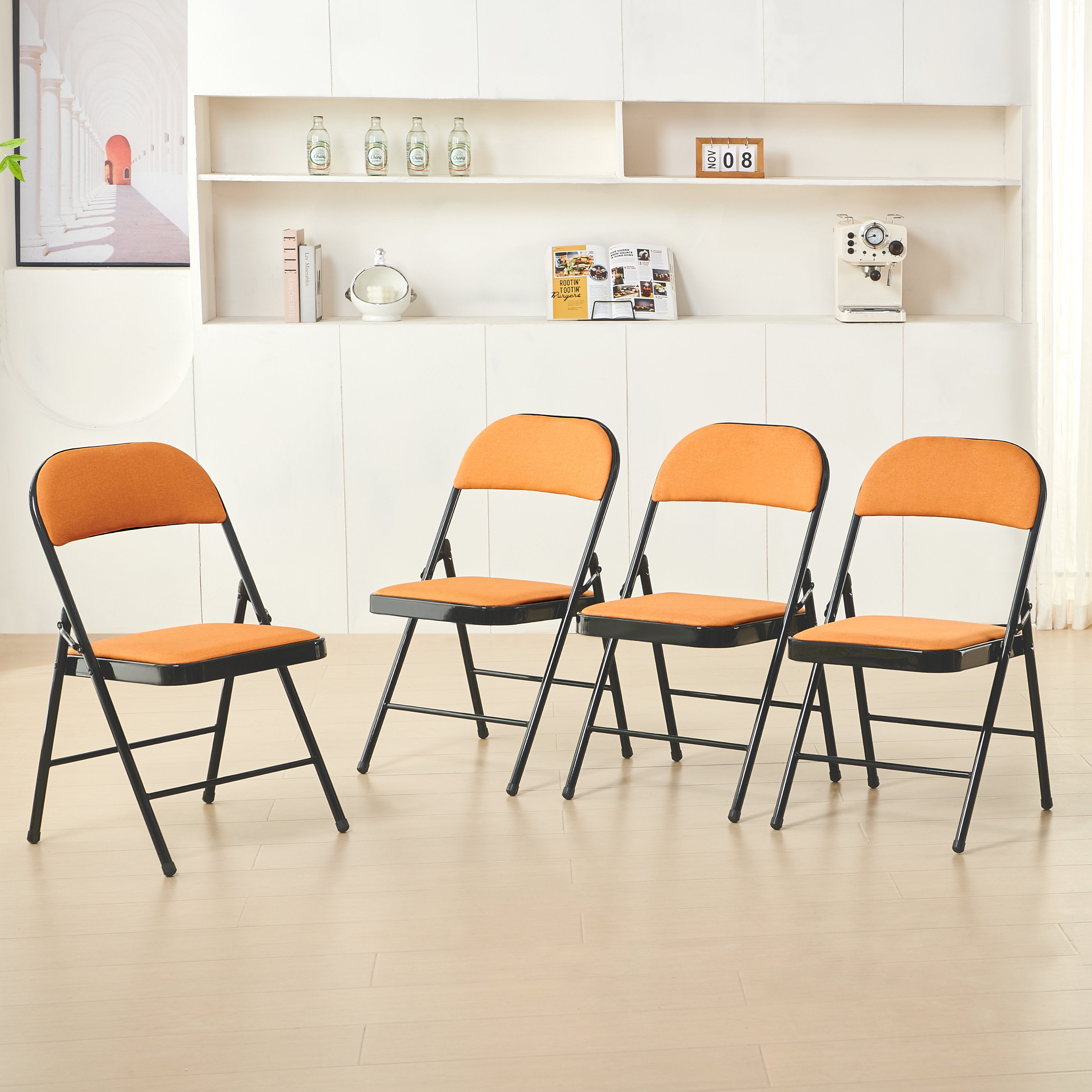 17 Stories Upholstered Folding Chairs Outdoor/Indoor & Reviews | Wayfair