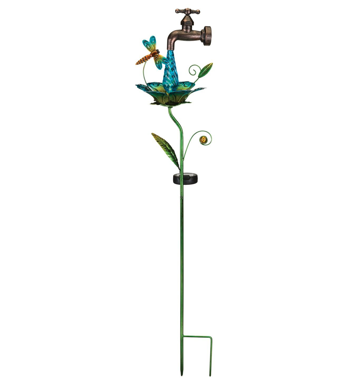 Regal Art & Gift Waterdrop Solar Stake - Dragonfly & Reviews | Wayfair