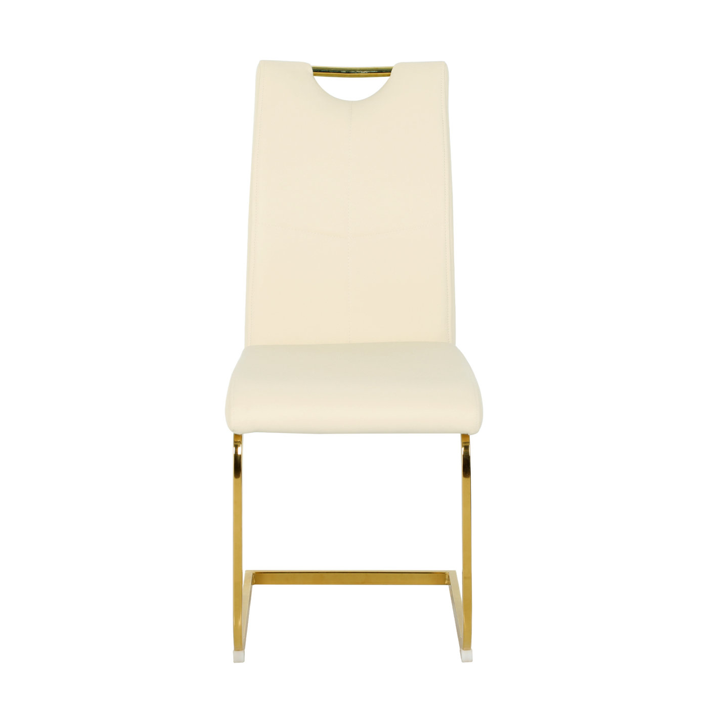 Wrought Studio™ Modern PU Dining Chair Living Room Chair Upholstered ...
