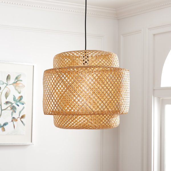 Bay Isle Home Herron 1 - Light Natural Shaded Pendant - Wayfair Canada