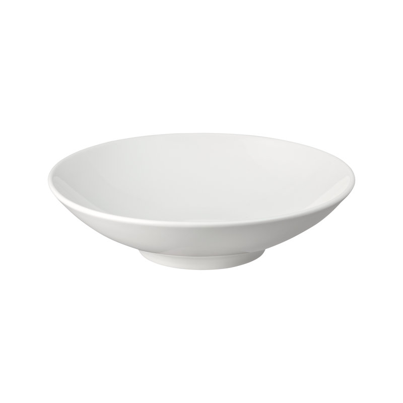Denby Porcelain Classic White Set of 4 Pasta Bowls & Reviews | Wayfair