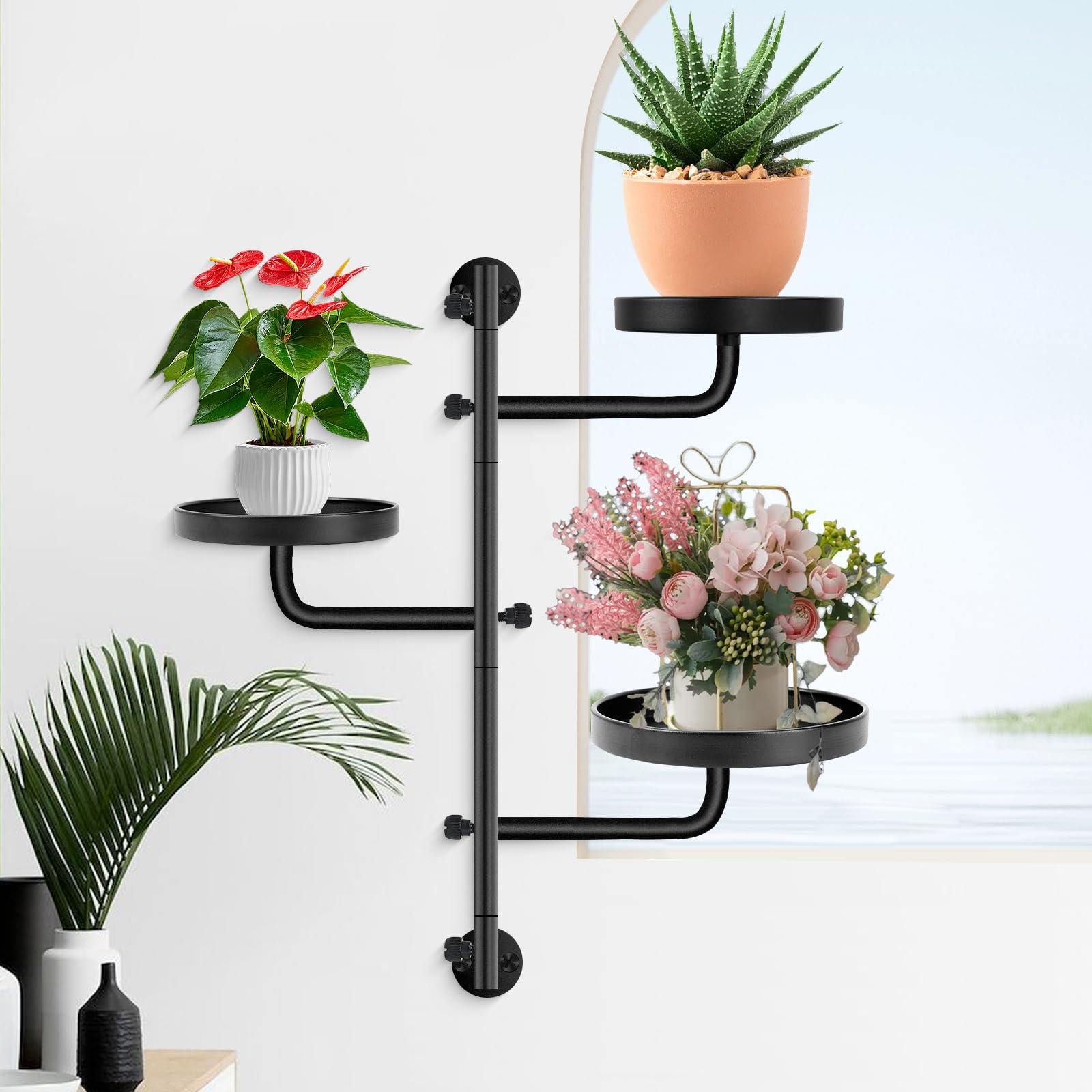 Trent Austin Design Plant Wall Mount,Wall Mounted Plant Holder,Plant ...