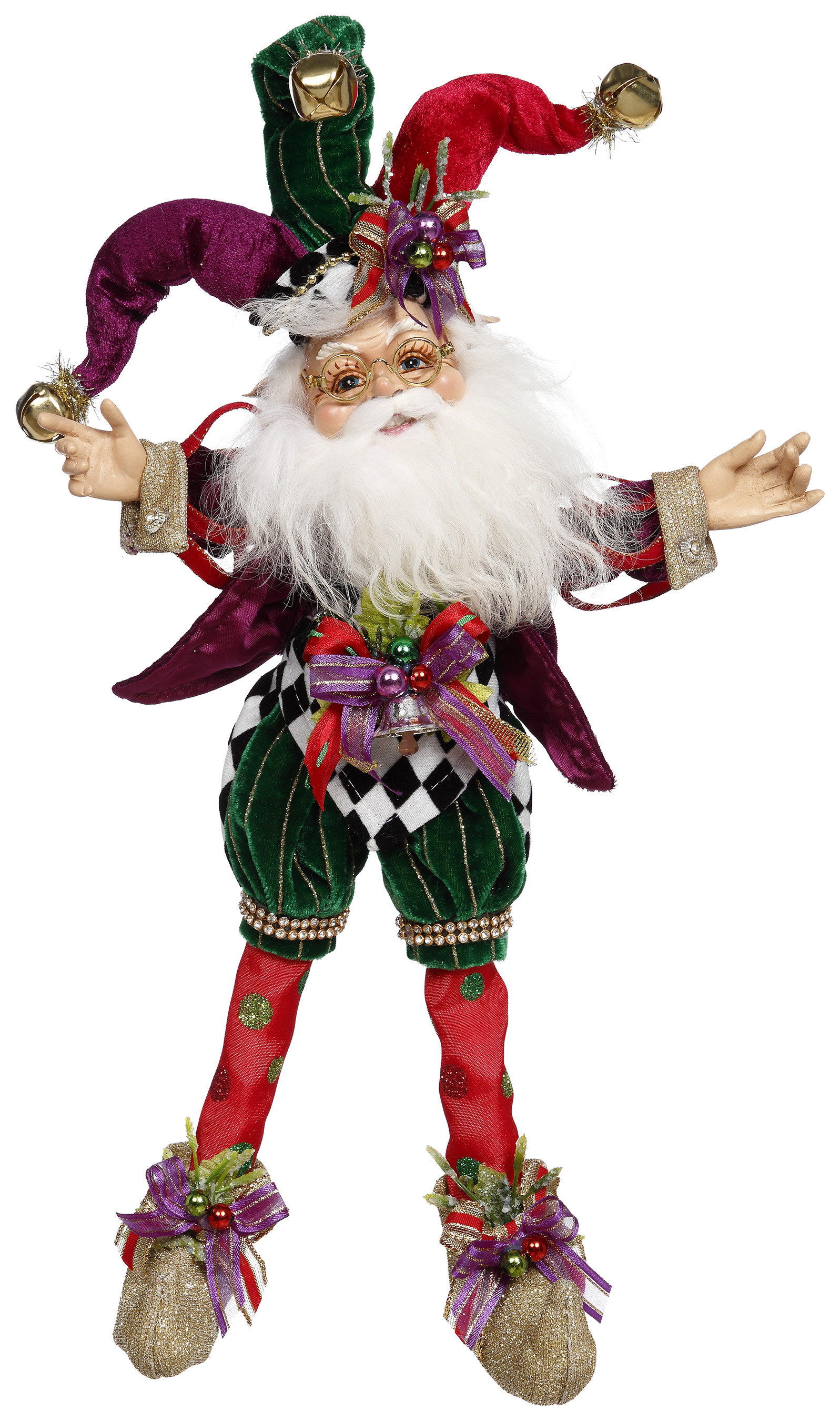 Mark Roberts Christmas North Pole Jingle Bells Elf Figurines ...