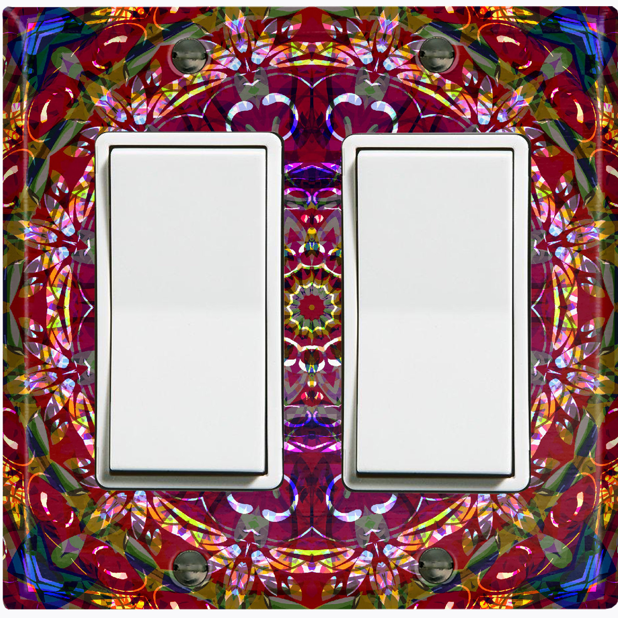 WorldAcc Religious Themed 2 - Gang Toggle Light Switch Standard Wall ...