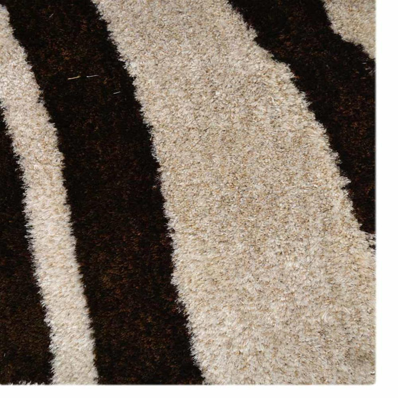 Mercer41 Heller HAND TUFTED SHAG POLYESTER ECO-FRIENDLY AREA RUGS ...