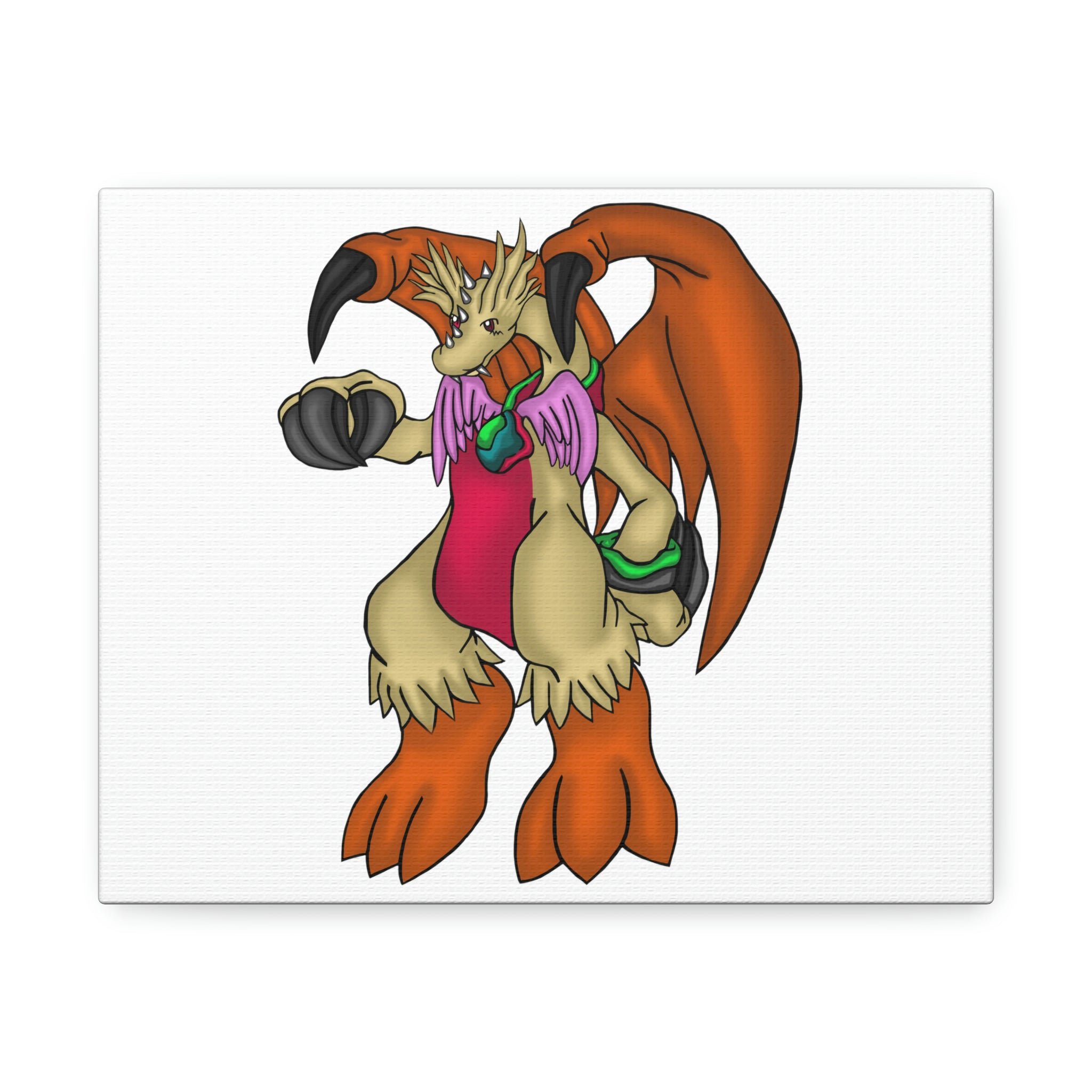 Trinx Angechardragon by Kelly Johnson - Wrapped Canvas Graphic Art ...