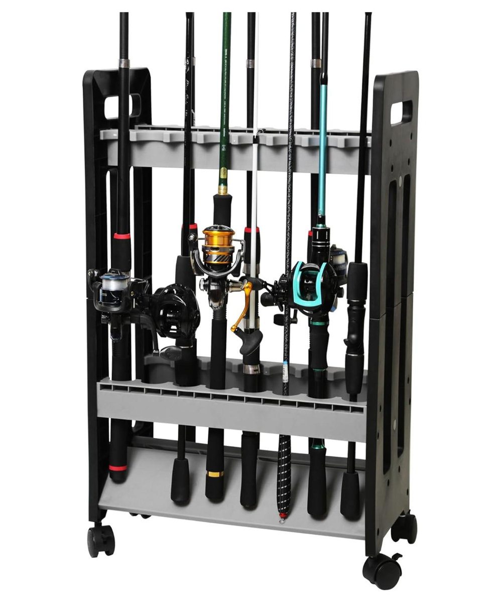 WFX Utility™ Fishing Rod Holder,Fishing Pole Holders For Garage,Rod ...