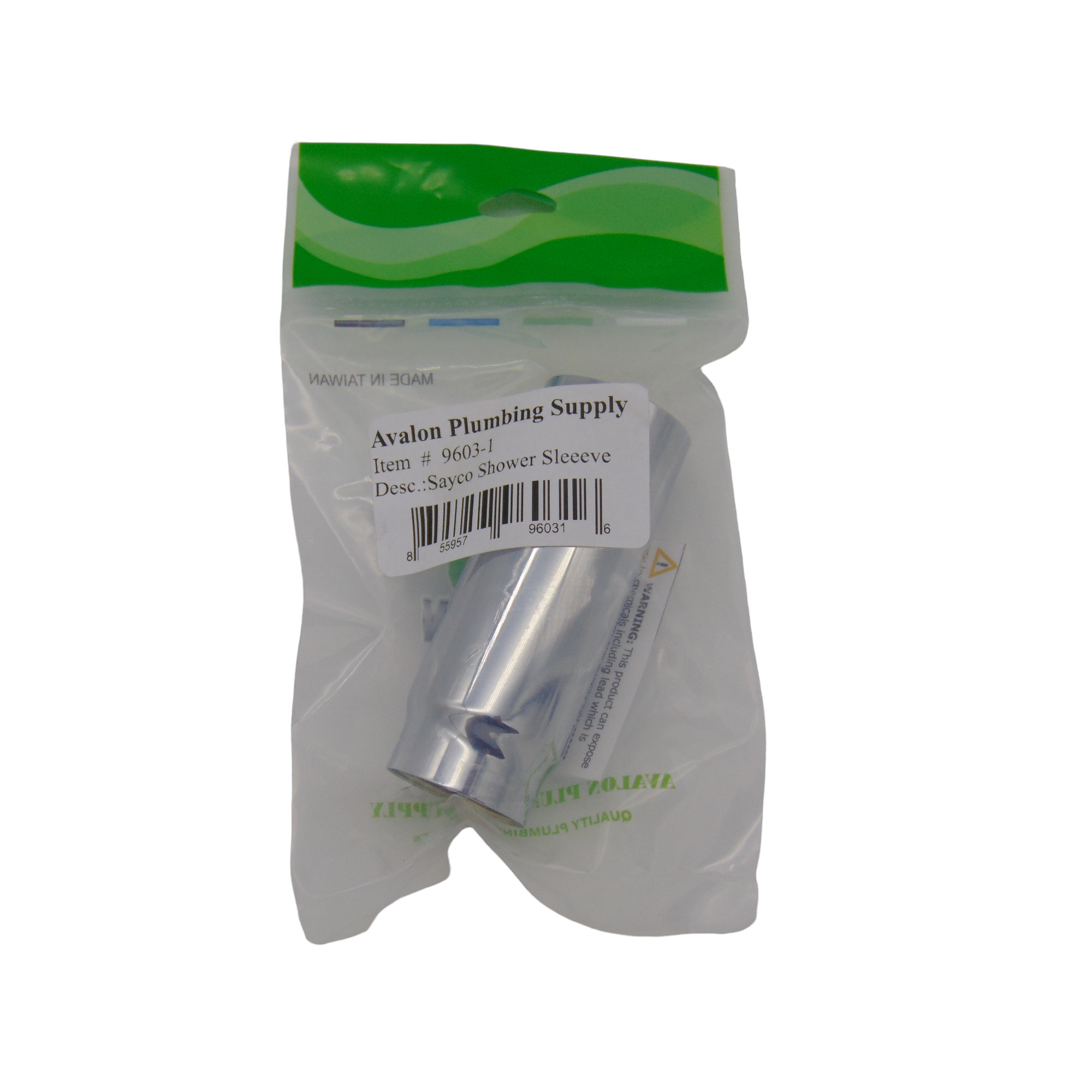 Avalon Sayco Shower Sleeve Stainless Chrome Finished | Wayfair