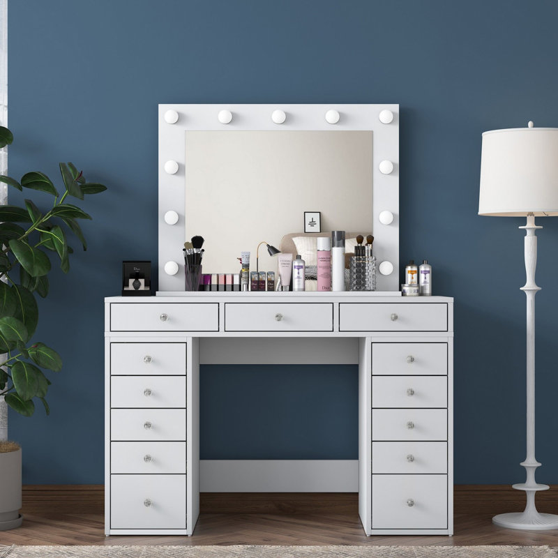 Ivy Bronx Make-Up Table | Wayfair